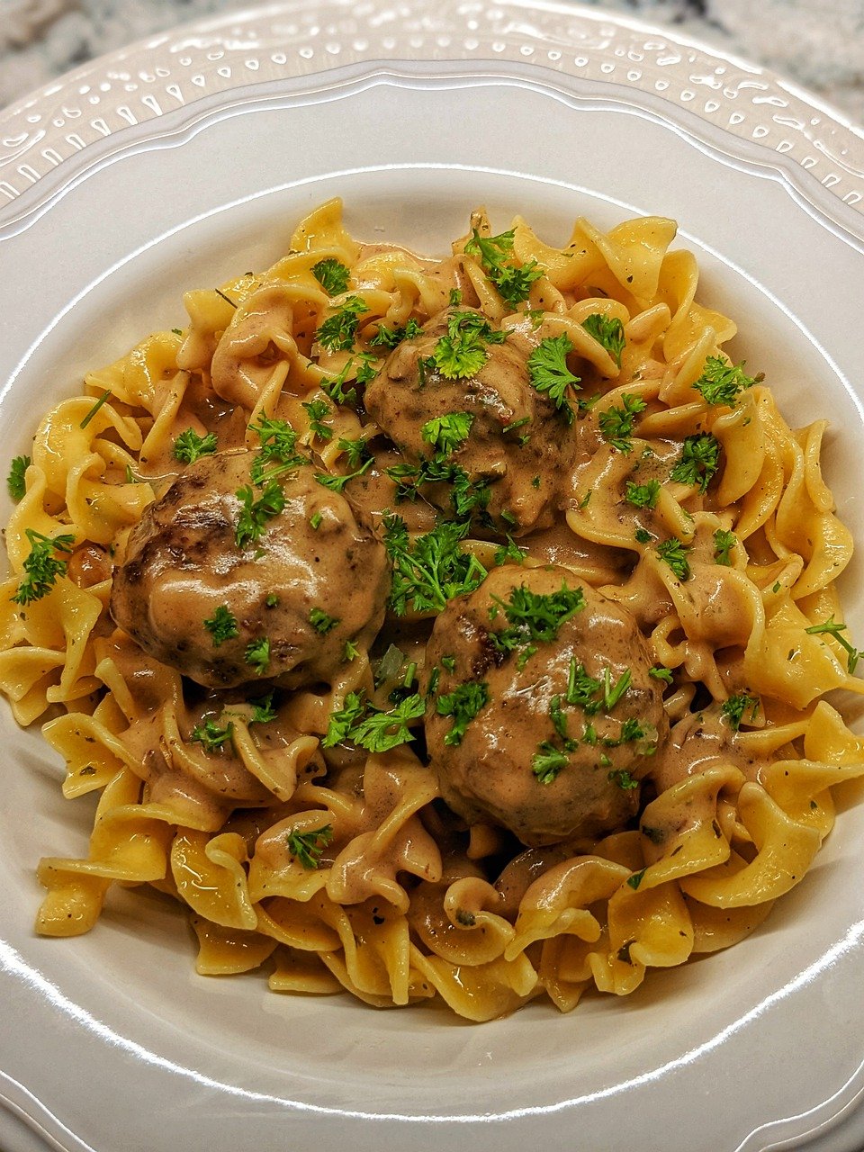 Swedish Meatballs in Gravy